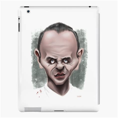 Anthony Hopkins Hannibal Lecter Caricature Ipad Case And Skin For