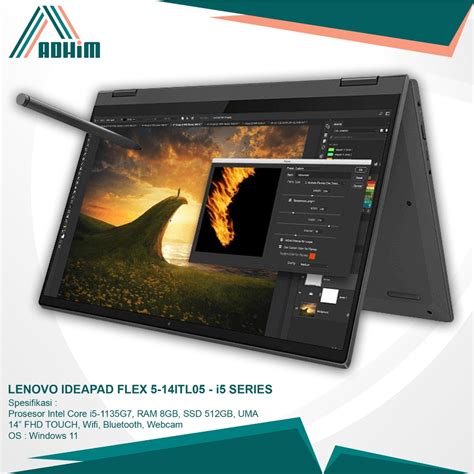 Jual LENOVO IDEAPAD FLEX 5 14ITL05 I5 SERIES Shopee Indonesia