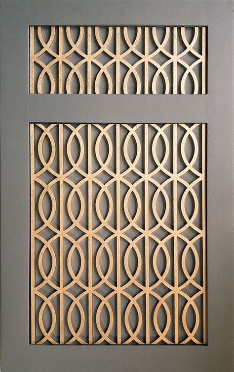 ART DECO LATTICE Wooden Inlay Only Panel For Furniture Self Adhesive