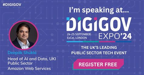 deepak a shukla on linkedin digigovexpo digigovexpo aws awscloud