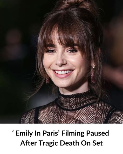 Tip Hero ‘emily In Paris Filming Paused After Tragic Facebook