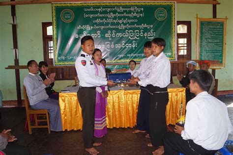 ဆီဆိုင်မြို့နယ်၌ အသက်မွေးဝမ်းကျောင်း အထောက်အကူပြု အခြေခံမော်တော်ဆိုင်ကယ် ပြုပြင်နည်းသင်တန်းဆင်း