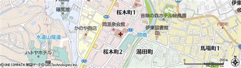 静岡県伊東市桜木町の地図 住所一覧検索｜地図マピオン