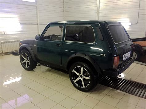 Самые красивые диски для нивы — Lada 4x4 3D, 1,7 л, 1996 года ...