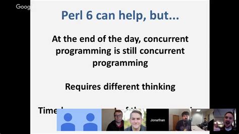 Perl 6 With Jonathan Worthington Youtube