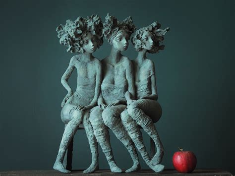 Body Language Big Hair And Lyrical Sculptures Of Expressive Women