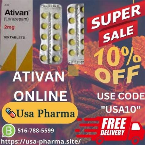Buy Ativan Online With Instant Free Delivery Other Health Services