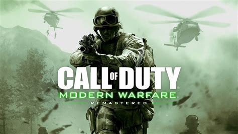 Call Of Duty 4 Modern Warfare Remastered Game Movie Youtube