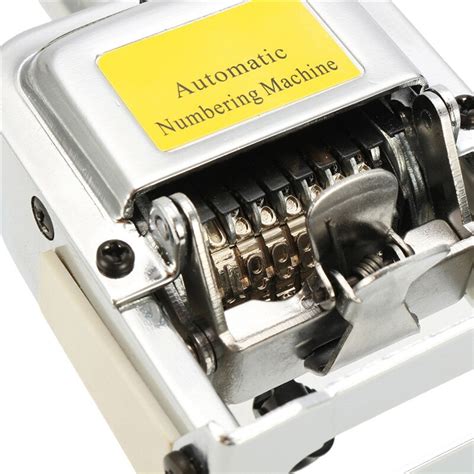Number Machine 7 Position Automatic Numbering Mach Grandado
