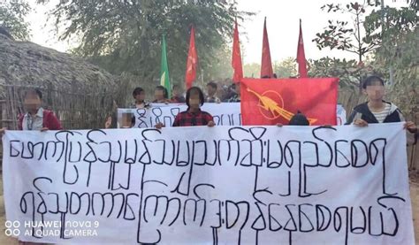 မြိုင်မြို့နယ် သပိတ်စစ်ကြောင်း ဖက်ဆစ် စစ်တပ် တော်လှန်ရေး ချီတက် ဆန္ဒပ