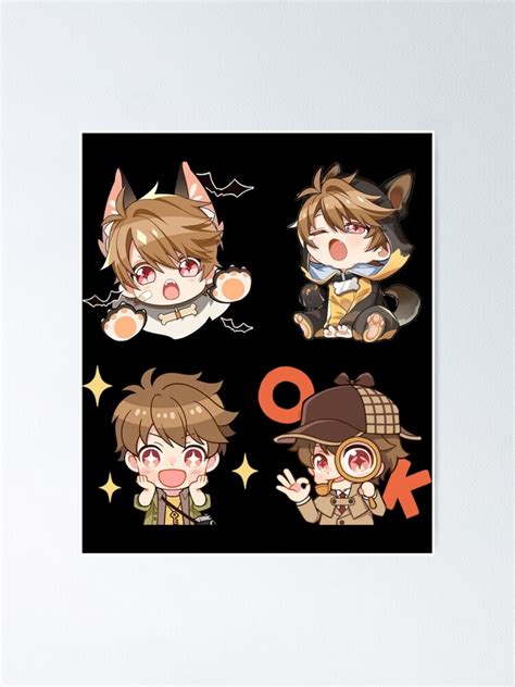 Luke Pearce Tears Of Themis Chibi Pack Poster For Sale By