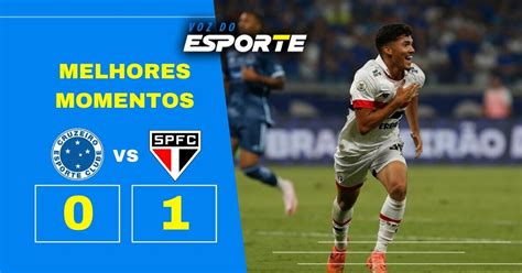 Cruzeiro 0 X 1 SÃo Paulo Melhores Momentos BrasileirÃo 26ª Rodada