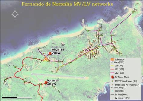The Case Study Network Visualized With A GIS Software A And With The
