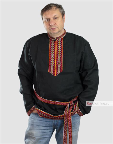 Russian Shirt Linen Kosovorotka