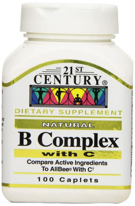 St Century B Complex Plus Vitamin C Tablets For Energy Immunity Buy Now With Express