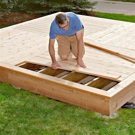 Simple Platform Deck Decks Backyard Platform Deck Diy Deck
