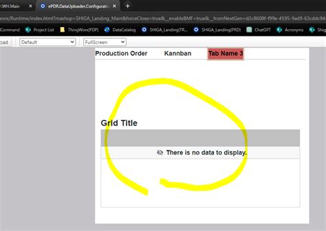 solved grid widget in popup window is gone ptc community