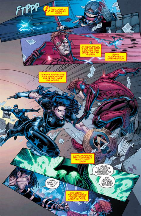 The Titans Attack Wally West Rebirth Comicnewbies In 2020 Wally