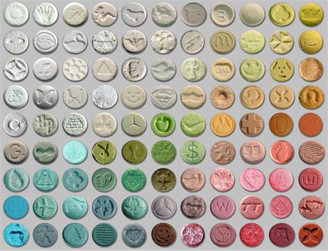 Ecstasy Pills Types