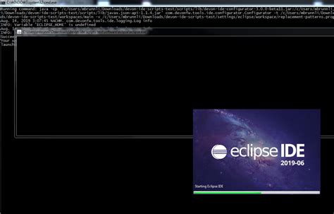 Cmd Windows Not Closing On Eclipse Startup Issue 180 Devonfw Ide