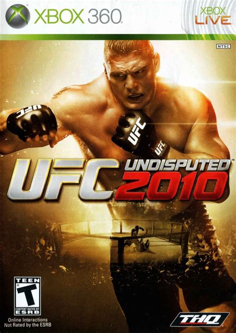 Ufc Undisputed 2010 For Xbox 360 2010 Mobygames