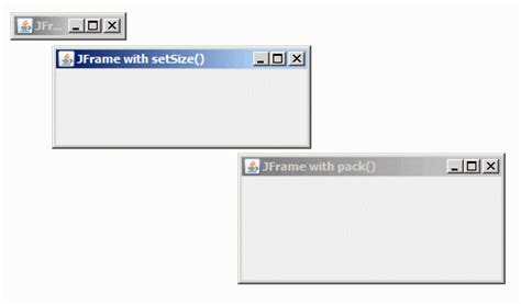 Frames Dialogs And Option Panes