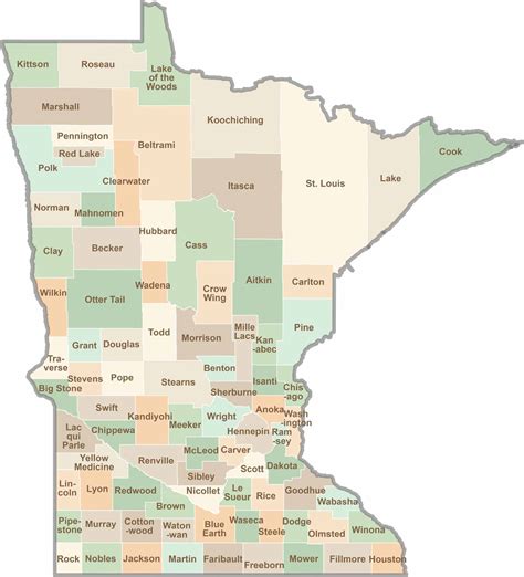 Dakota County Map Minnesota Us County Maps