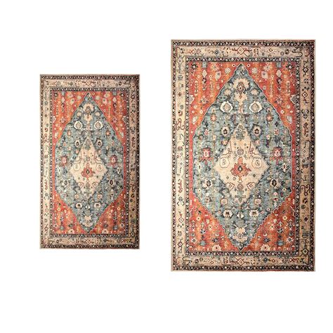 Amazon Lahome 3x5 And 2x3 Boho Tribal Area Rug Home Kitchen