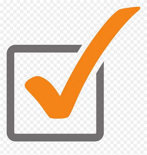 Download Tick Icon Orange Clipart Check Mark Computer Icons Orange