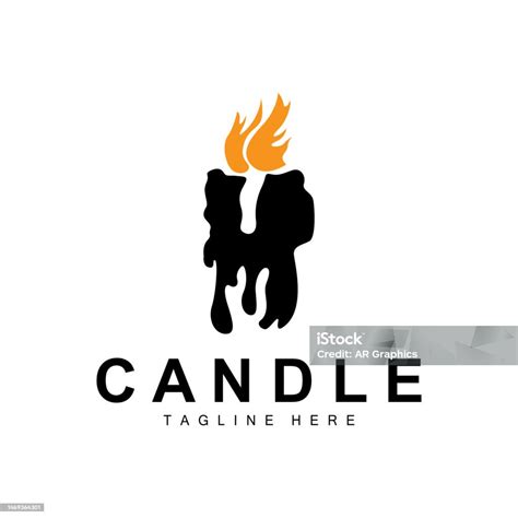 촛불 기호 불꽃 조명 디자인 불타는 럭셔리 벡터 그림 템플릿 아이콘 개념에 대한 스톡 벡터 아트 및 기타 이미지 개념