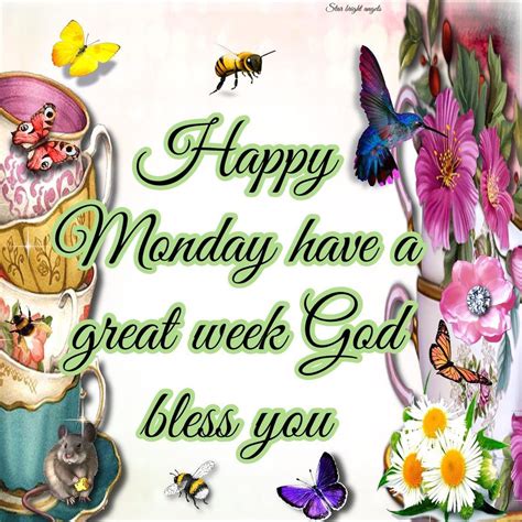 Happy Monday Have A Great Week God Bless You Pictures Photos And Images For Facebook Tumblr