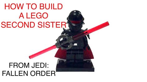 How To Build A Lego Second Sister From Star Wars Jedi Fallen Order
