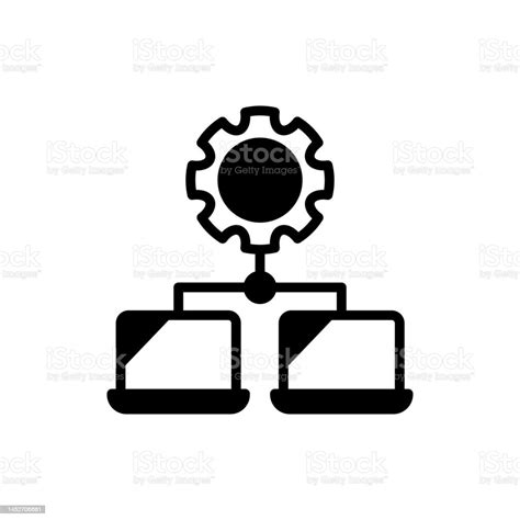 Hypervisor Icon In Vector Logotype Stock Illustration Download Image Now Black Color