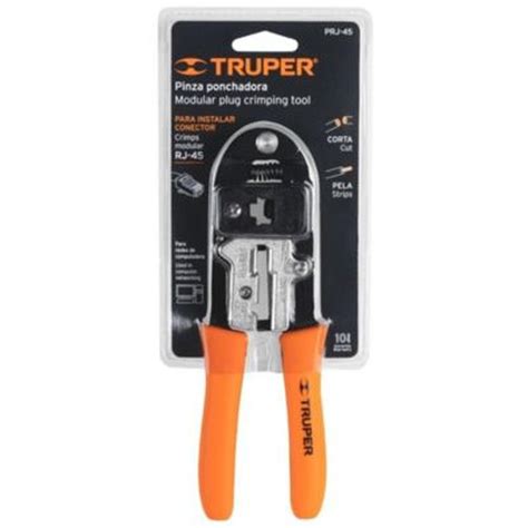 Ripley CRIMPEADOR PONCHADORA RJ CABLE DE RED P CONTACTOS TRUPER