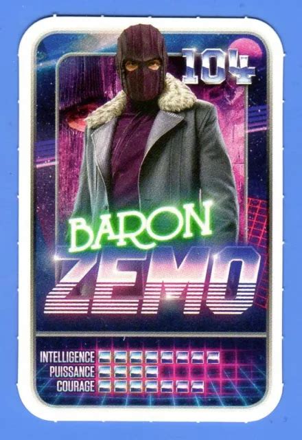 CARTE MARVEL LECLERC Révèle ton Pouvoir BARON ZEMO EUR PicClick FR
