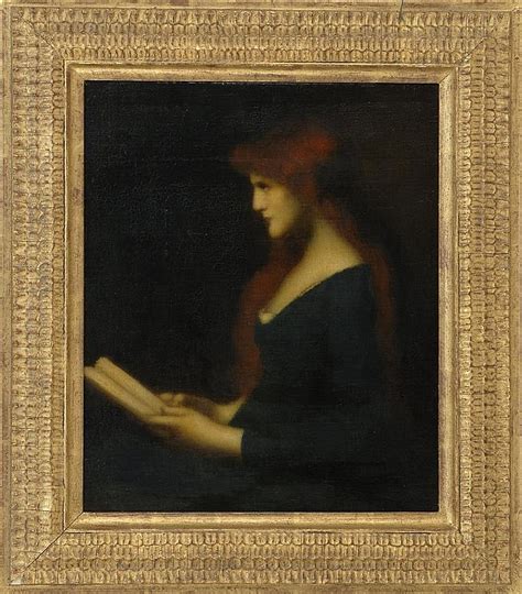 Lot Jean Jacques Henner French 1829 1905 Portrait Of A Woman