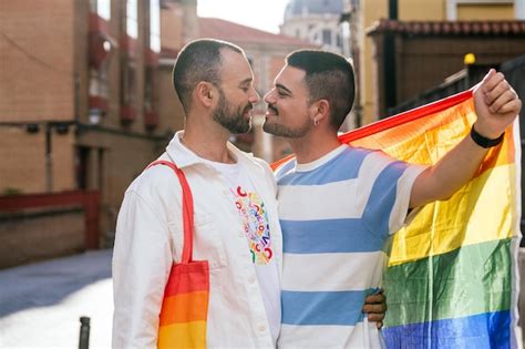 Premium Photo Radiant Gay Friendship Embracing Love Under The Suns