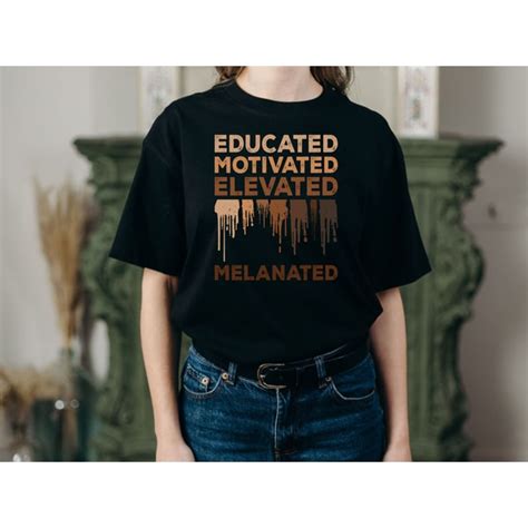 Educated Motivated Elevated Svg Black History Svg African Inspire