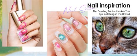 Mizhse Cat Eye Gel Polish Set 6 Colors Holographic