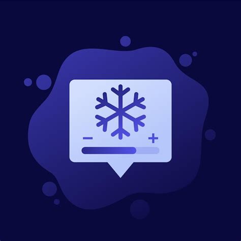 Premium Vector Cooling Control Icon Vector Design