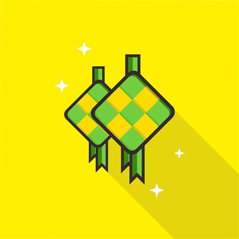 Premium Vector Ramadan And Eid Al Fitr Vector Ketupat Icon