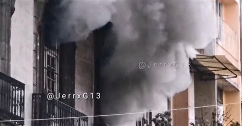 Incendio En Edificio Del Centro Histórico Deja Un Herido Diario De México