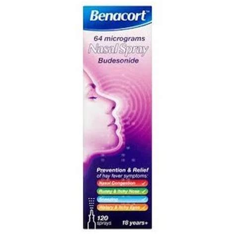 Benacort Nasal Spray Hayfever Relief Uk Delivery