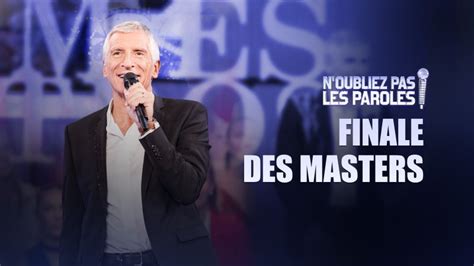 Replay Noubliez Pas Les Paroles Noubliez Pas Les Paroles Émission Du