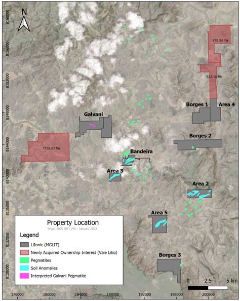Lithium Ionic Acquires Ownership Interest In Strategic Mining Claims In