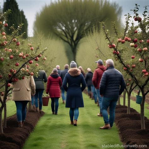 Community Apple Tree Pruning Event Stable Diffusion Online
