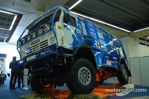 Kamaz-Master, Moscow Sport Motor Tuning Exhibition: the Kamaz 4326 at Dakar