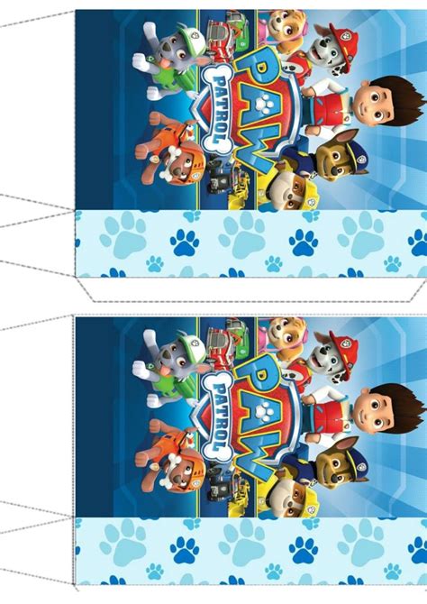 Bolsita Paw Patrol En 2024 Bolsitas De Paw Patrol Etiquetas De