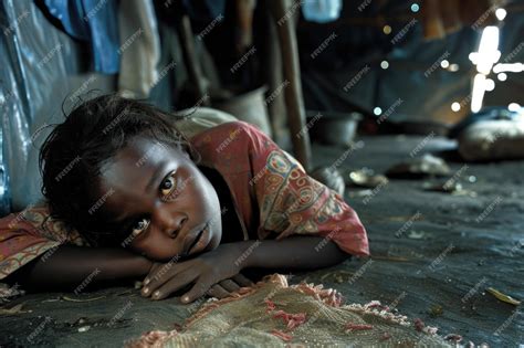 Premium Photo Hunger Poverty The Big Global Social Silent Problem Of