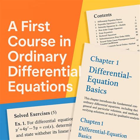 Differential Equations Made Clear A Complete Practice Guide Tpt